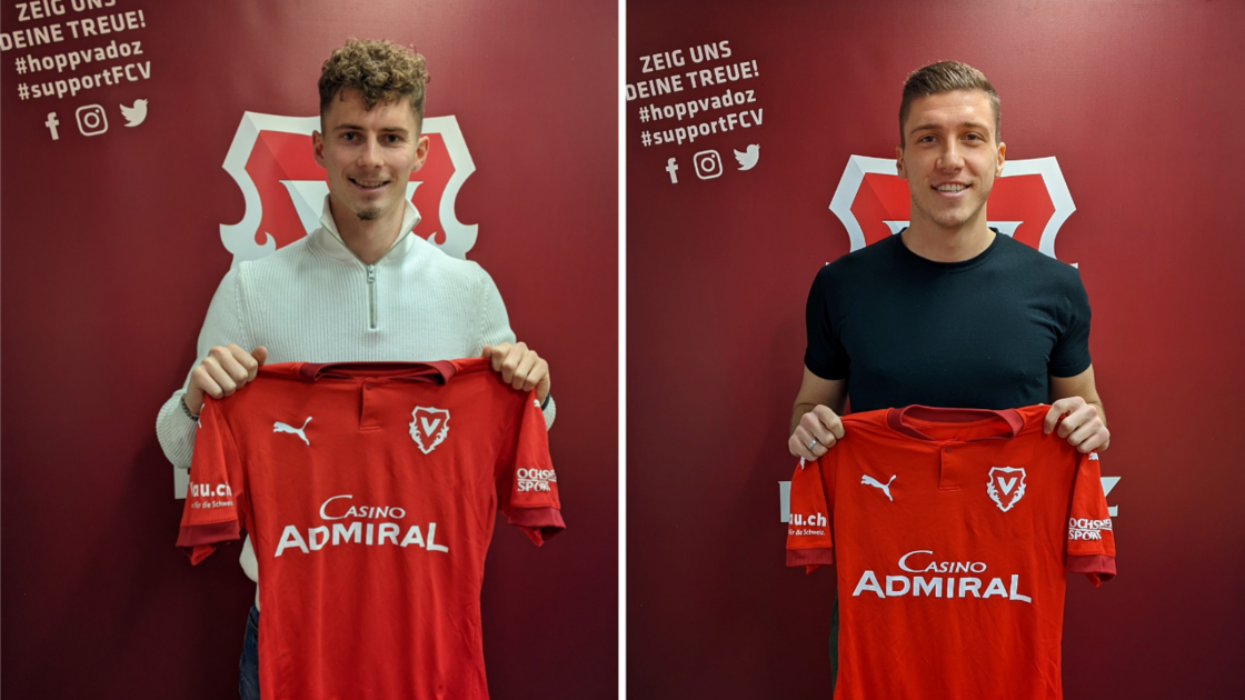 Zwei Neue für den FC Vaduz :: FC Vaduz